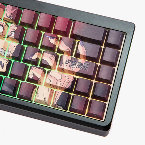 Higround x Jujutsu Kaisen JJK Summit 65 Keyboard Sukuna Limited Edition ...