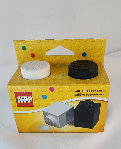 Lego 850705 Salt & Pepper Set Black & White Single Brick (1x1) Design ...