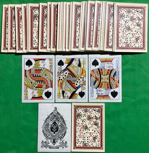 GOODALL Old 1870s Antique * CARD DESIGN PICTURE Square Corner Wide ...