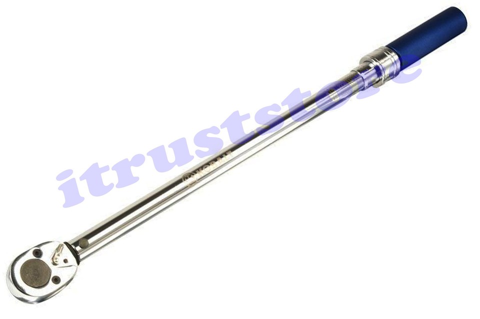 KOBALT 1/2" HALF INCH DRIVE CLICK RATCHETING TORK TORQUE WRENCH 50-250 ...