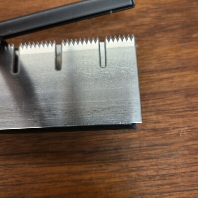 Multivac Knife Blade 106429617 Serrated Brand New No Box 3 pcs | eBay
