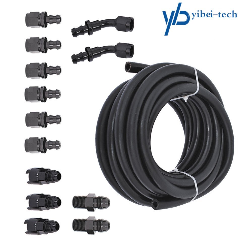 3/8 25Feet Complete LS Conversion Fuel Injection Line Fitting Adapter ...