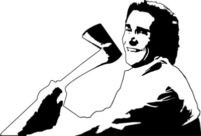 Patrick Bateman VINYL DECAL bumper sticker American Psycho, horror ...