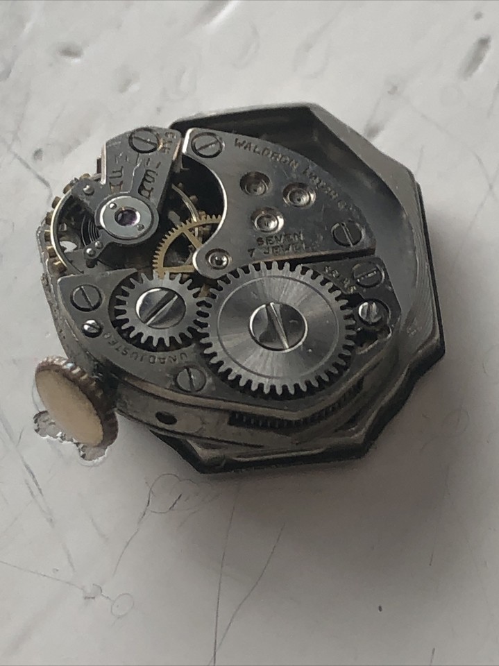 Vintage Clinton Diamond And Ruby Watch | eBay