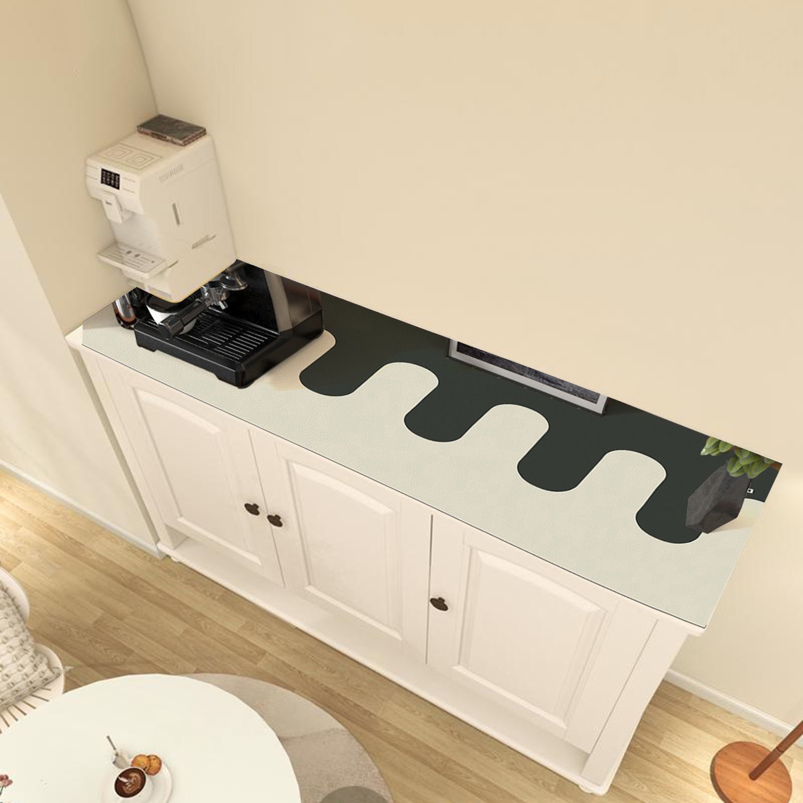 Cabinet Table Top Protection Mat Luxury Entry Door Anti-slip | eBay