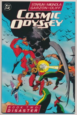 Cosmic Odyssey, Book Two Comic Book - DC Comics! Disaster | eBay