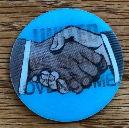 Peace Movement Sticker Handshake Vintage Original 1960s Lenticular ...