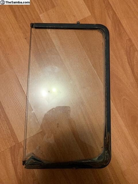 Bus rear left vent window glass and frame vw Volkswagen | eBay