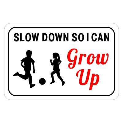 SLOW DOWN SO I CAN GROW UP | eBay