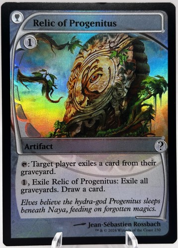 Relic Of Progenitus 230 Future Sight Border Foil Mystery booster 2 MB2 ...