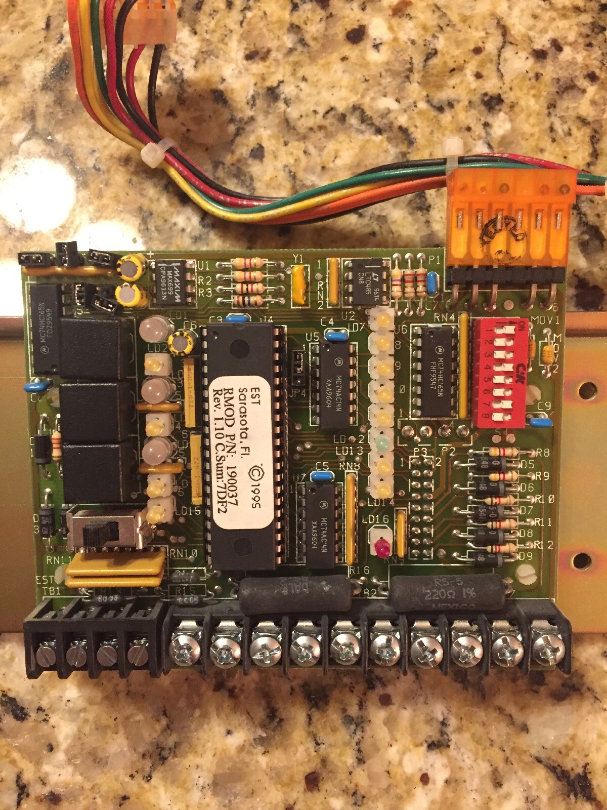 Edwards EST RMOD Kit 240340 Fire Suppression Unit Alarm Panel Parts ...