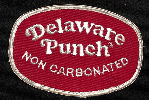 Delaware Punch Non Carbonated Embroidered Soda Patch c1960's-70's VGC ...