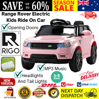 Range Rover Kids Ride On Car Electric 4WD with Remote Control 12V Toys ...