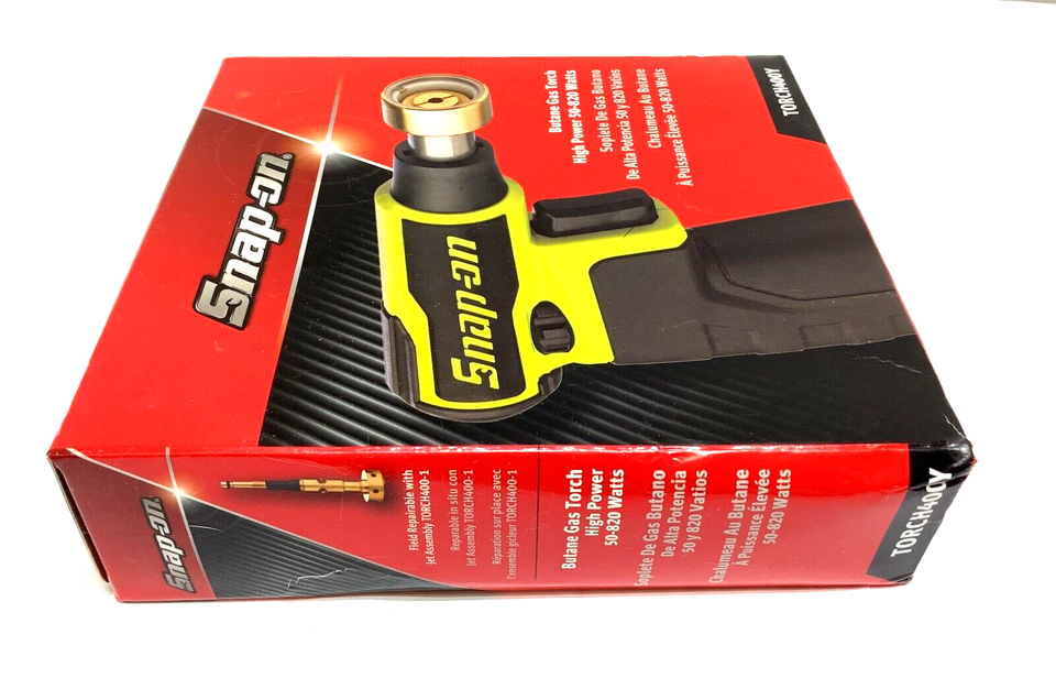 NEW Snap-on Torch 400 Torch400Y Butane Gas Torch Red High Power | eBay