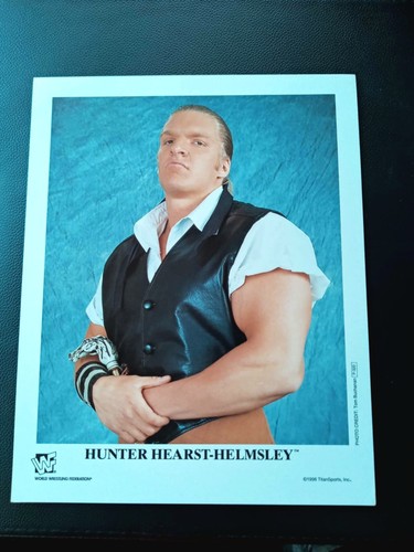 HHH Triple H Hunter Hearst Helmsley Original WWF WWE Promo Photo | eBay