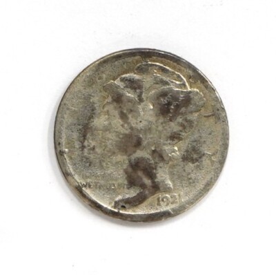 1921-D Mercury Dime NGC Not Encapsulated Altered Surface | eBay