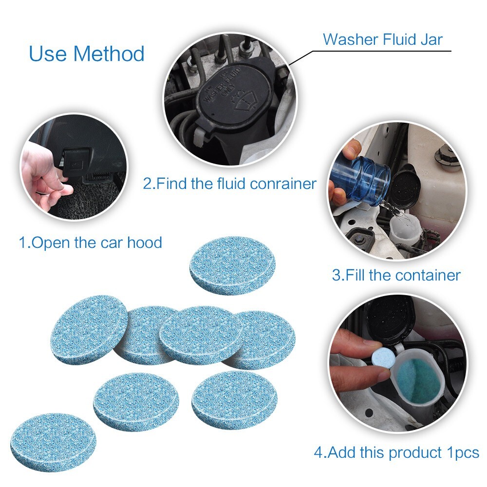 AA+Car+Essentials+Winter+Screenwash+Tabs+-+Pack+of+8 for sale online | eBay