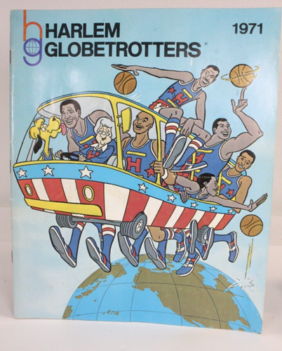 Vintage 1971 Harlem Globetrotters Program Souvenir | eBay