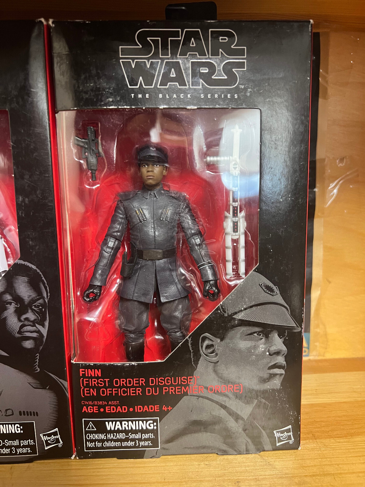 Star Wars The Black Series 6" inch FINN (First Order Disguise) # 51 ...