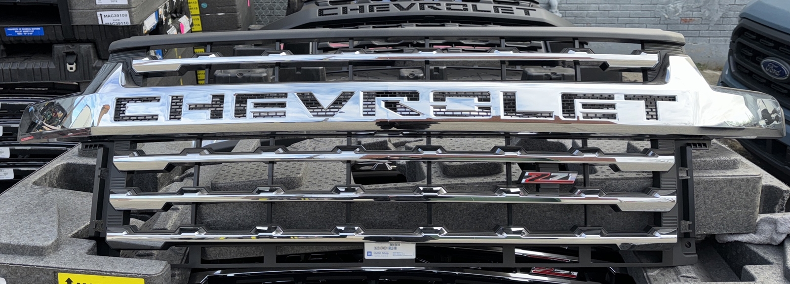 2020-2023 Chevy Silverado 2500HD 3500HD LTZ W/Z71 Grille W/O CAMERA ...