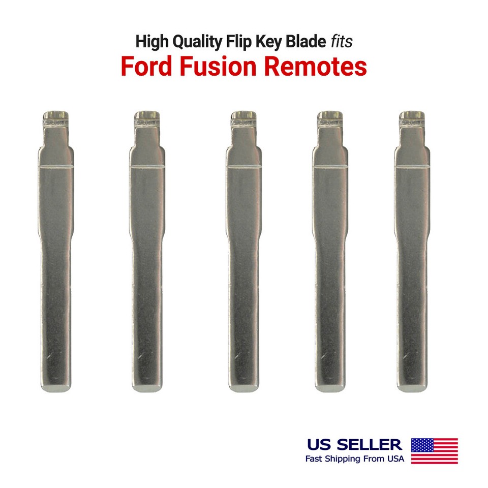 5x Flip Remote Key Blade for Ford Fusion 924003, 5925267, 5923694 ...