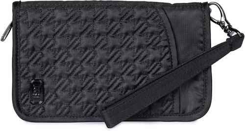 New Lug Tandem Zip Se Passport Wallet Midnight Black Travel Organizer ...
