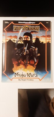 1990 Dungeons & Dragons Forgotten Realms Ninja Wars FROA1 | eBay