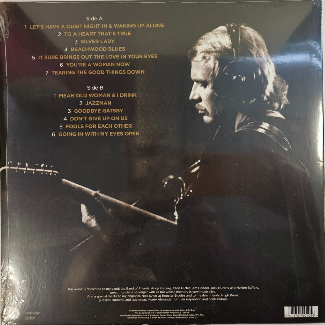 David Soul - Gold LP Album vinyl record compilation limited gold on ...