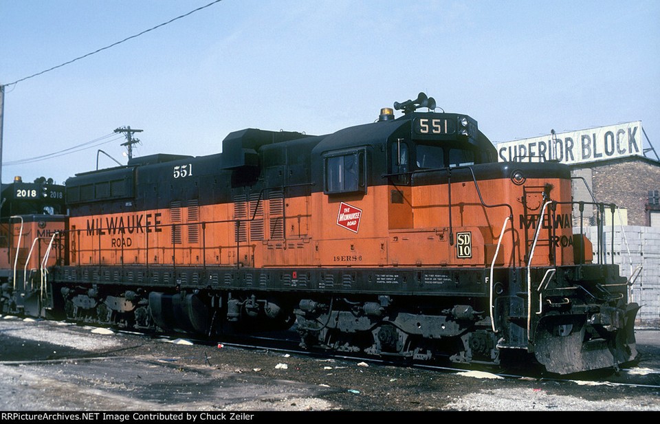 Milwaukee Road SD10 MILW HO Scale Decal Set | eBay