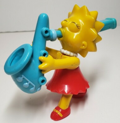 Simpsons Lisa Simpson Saxophone Whistle Toy Subway | eBay