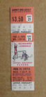 1976 MILWAUKEE ADMIRALS VS CENTRAL WISCONSIN FLYERS HOCKEY TICKET STUB ...