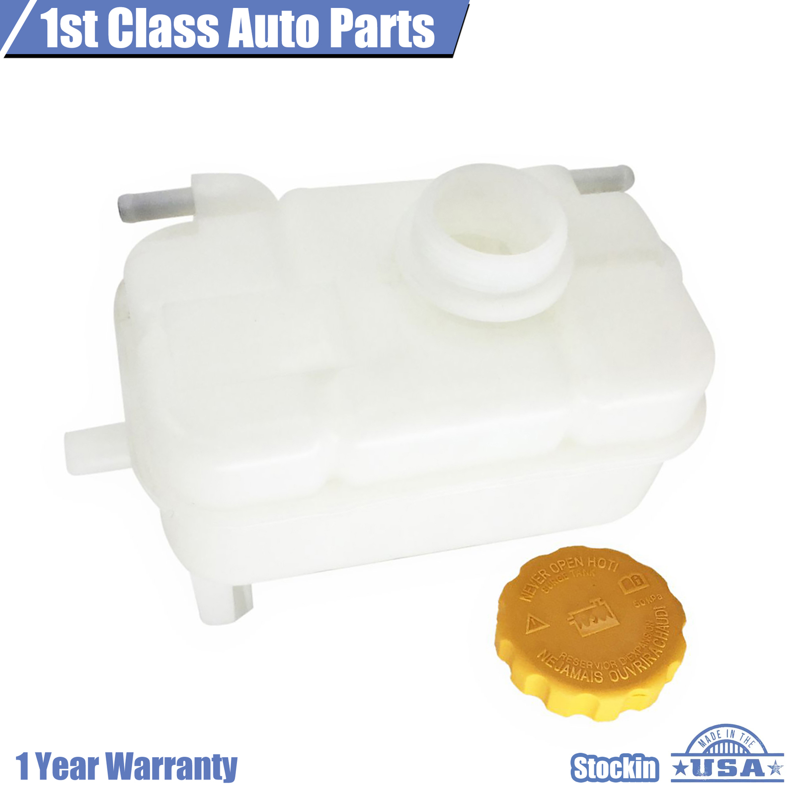 Radiator Coolant Overflow Tank W/ Cap For 99-02 Daewoo Nubira 671-50451 ...