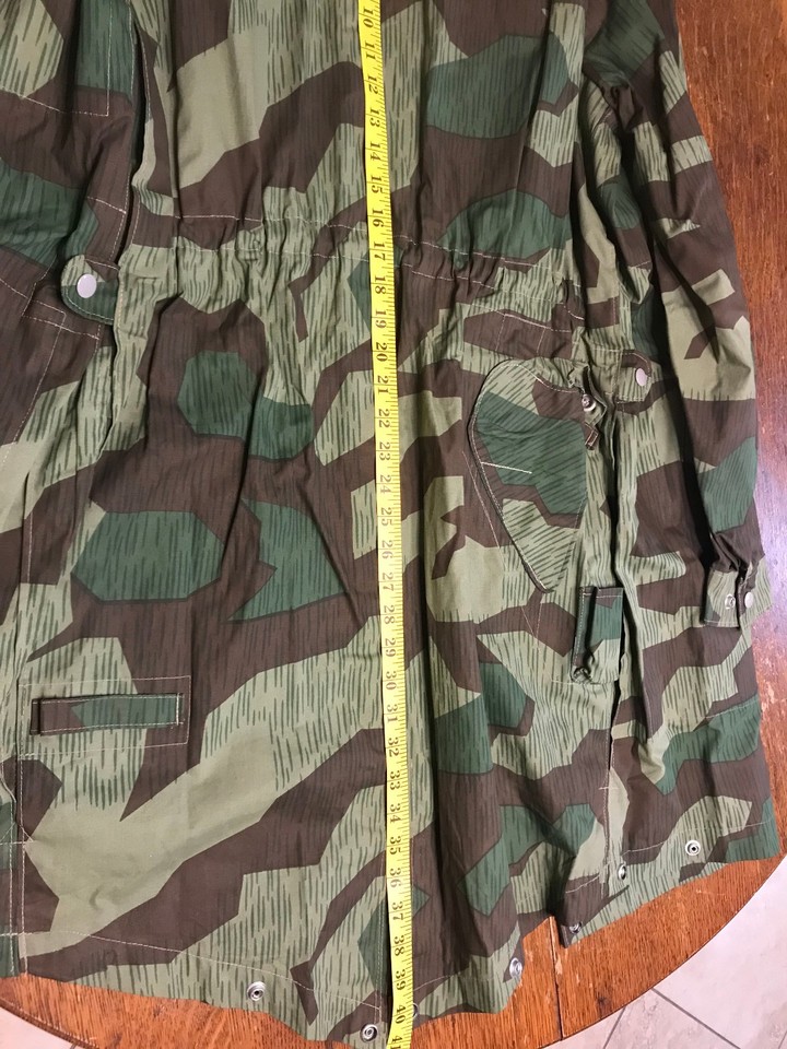 WW2 German Luftwaffe Fallschirmjager Spinter Camouflage Jump Smock ...