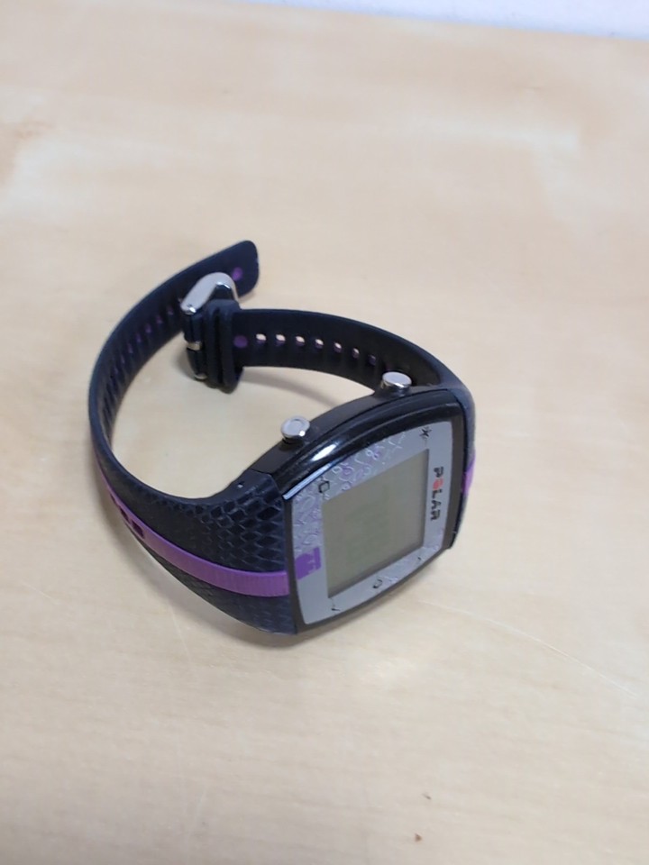 Polar FT7 Digital Watch Women Heart Rate Monitor Purple Black *READ* | eBay