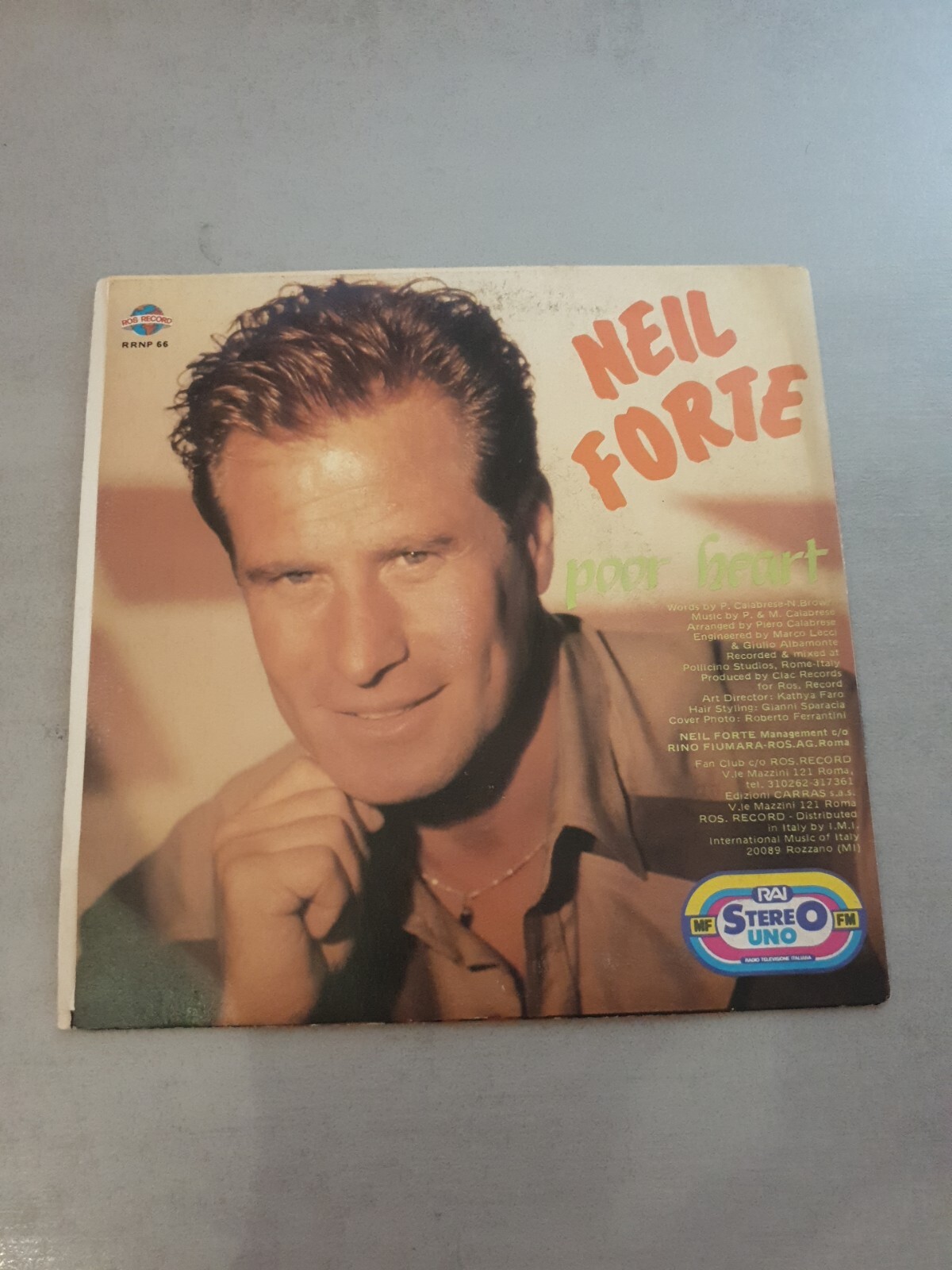 Neil Strong Poor Heart 45 Italy Press 1984 | eBay