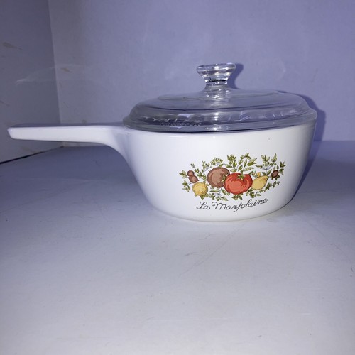 VTG Corning Ware Spice of Life 1-1/2 Pint La Marjolaine P 82 B with ...