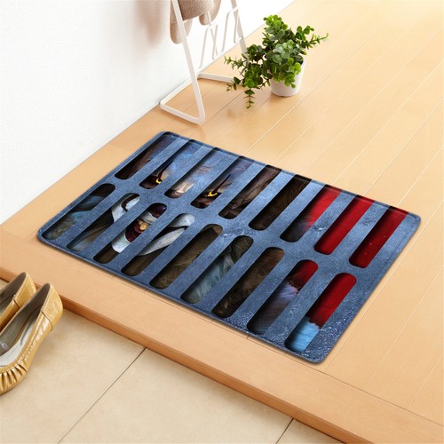 Halloween Doormat 3D, Funny Horror Doormat Non-Slip Floor Carpet, IT ...