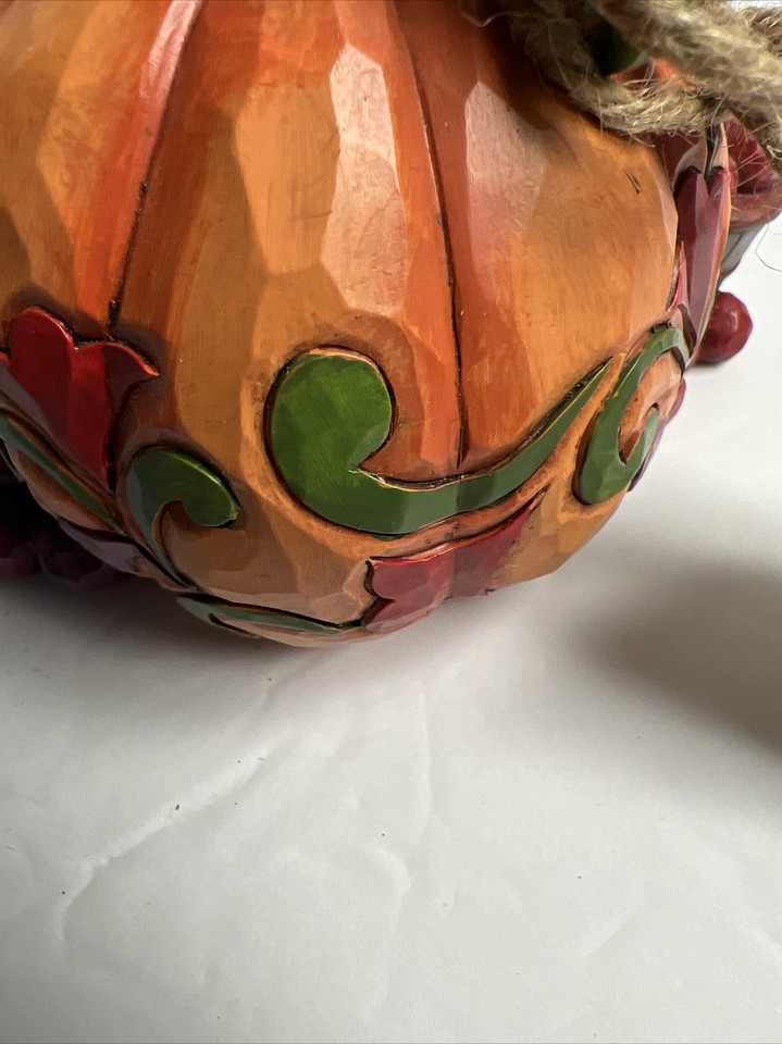 Jim Shore Feast From The Farm Harvest Cornucopia Figurine Pilgrims ...