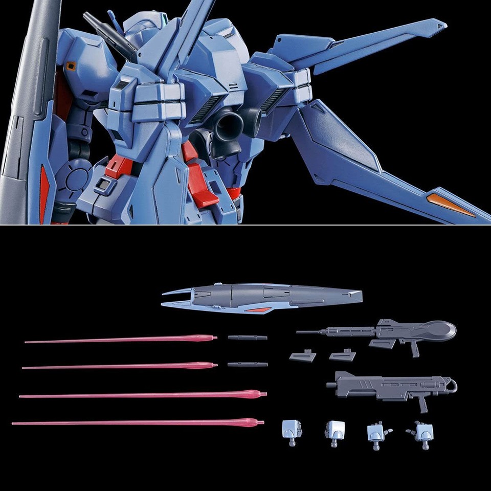 HG Gundam 1/144 Gundam Mk-III Plastic Model Kit Z Gundam MSV Model Kit ...