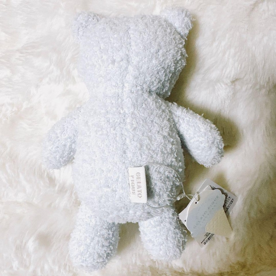 gelato pique Light Blue Bear Plush & Hand Towel Set with Tag | eBay UK
