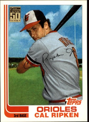 2001 Topps Traded #T105 Cal Ripken 1982 Rookie Reprint - NM-MT | eBay
