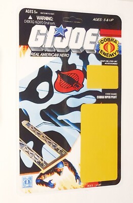 REPRO Reproduction GI JOE CUSTOM 83 VIPER PILOT CARDBACK Action Figure ...