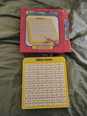 Lakeshore Addition Machine Math Educational Tool Push Button Home ...