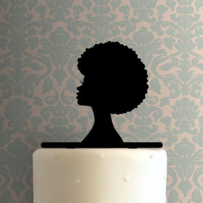 Afro Woman 225-A160 Cake Topper | eBay