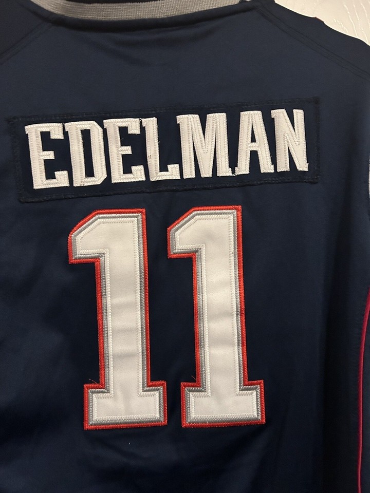 New England Patriots Julian Edelman #11 Jersey "On Field" by Nike Youth ...