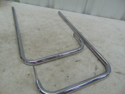 Harley Chrome Saddlebag Guard Rails 93-08 FLHTC ONE SIDE 2 RAILS (PAIR ...