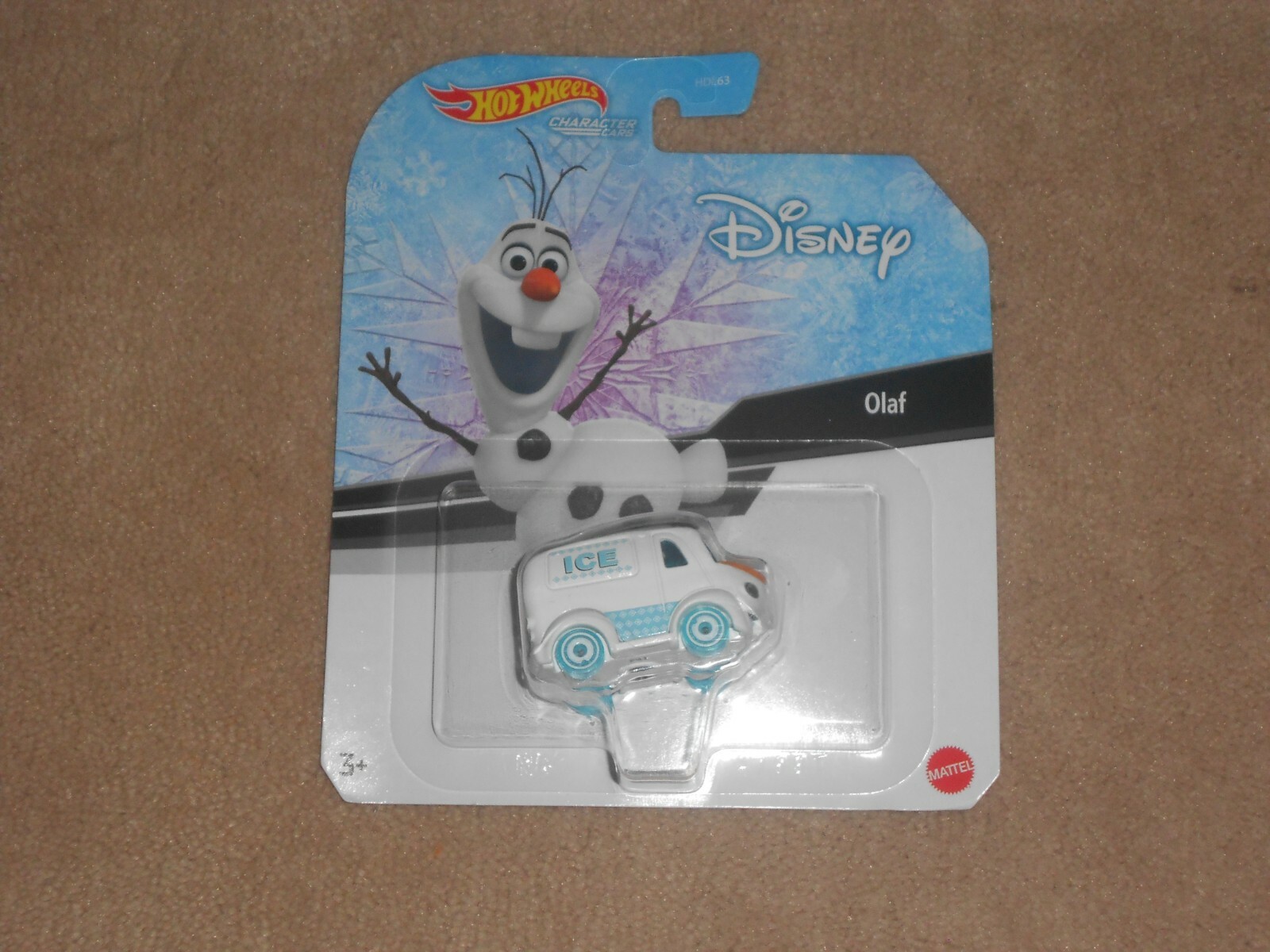 Hot Wheels Disney Character Car Olaf - New in package | eBay