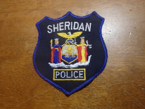 SHERIDAN NEW YORK POLICE EARLER PATCH BX AAA#13 | eBay