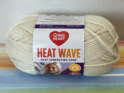 One full skein Red Heart Heat Wave yarn Sandy Shores | eBay Australia