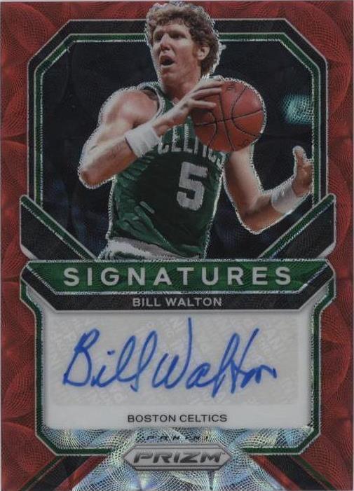 2020-21 Panini Prizm - Signatures Bill Walton #SI-BWL Choice Prizm (AU ...